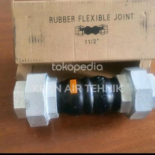 Jual flexible joint drat 2inch DN50 model water mur union - Jakarta ...