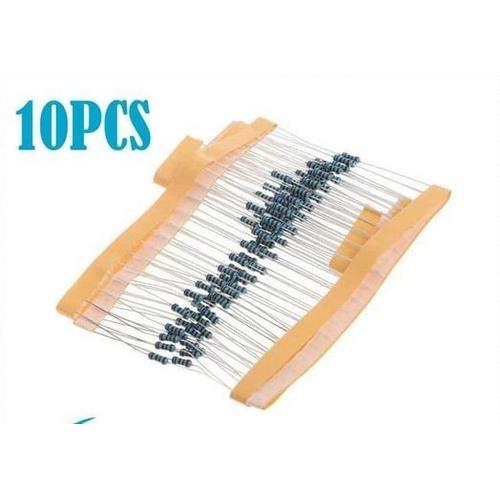 Jual Resistor 2K2 2.2 Kilo Ohm Metal Film Axial 1% 1/4 W 0.25 W isi 10 ...