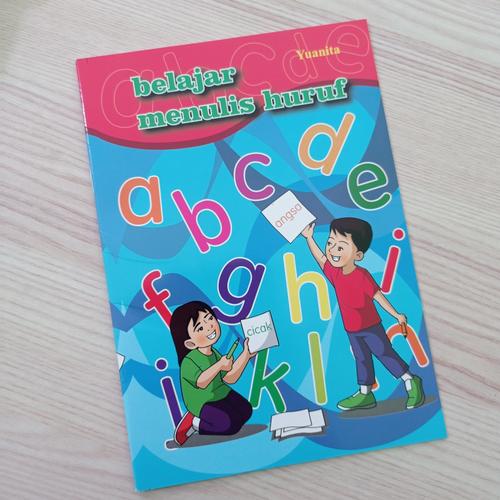 Jual Buku aktifitas anak TK PAUD Belajar Menulis Huruf - Kab. Klaten ...