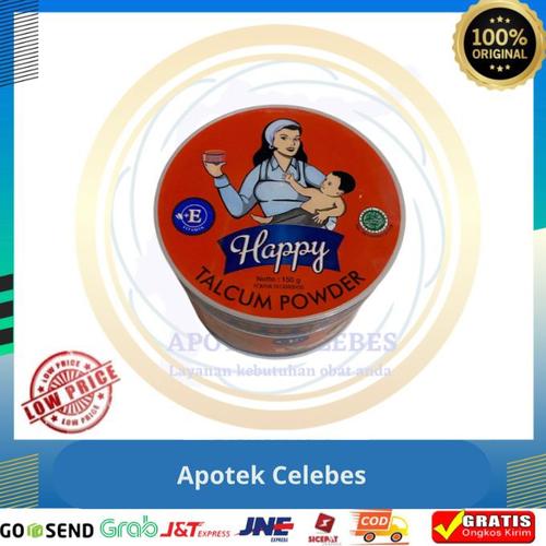 Jual Happy talcum powder - Kab. Bogor - APOTEK CELEBES FARMA | Tokopedia