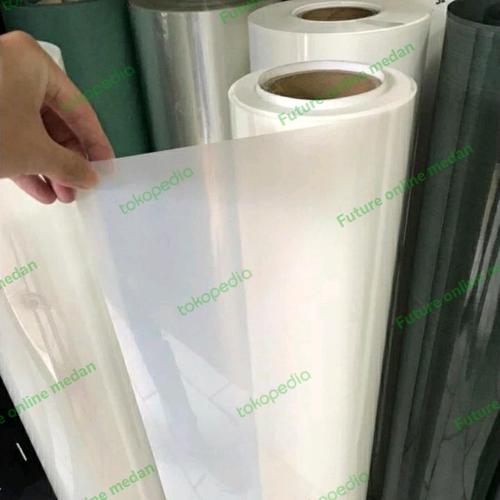 Jual Kertas dinamo Mika Film 0,20 mm Prespan plastik berwarna putih ...