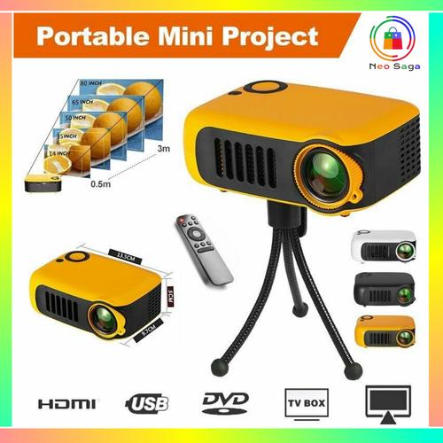 Jual Mini Proyektor A2000 Full HD 1080P Video Projector Portable ...