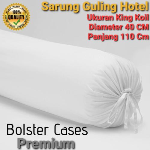Jual Sarung Guling Jumbo Ukuran King Koil 40x110 CM Katun Polos Premium ...