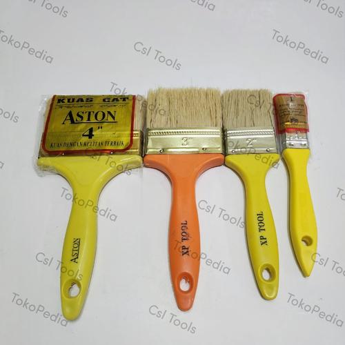 Jual Kuas Cat Aston 633 PVC Tebal 4" 3" 2" 1" inch / Kuas Cat PVC - 1 ...