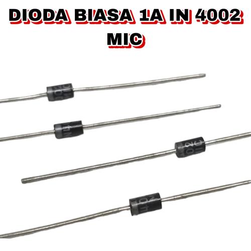 Jual DIODA BIASA 1 A IN 4002 MIC / 60 PCS - Kota Makassar - Faraday ...