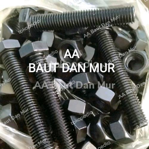 Jual Baut Mur Baja 8.8 M20 x 70 hitam Full Drat - Jakarta Barat - AA Baut Dan Mur | Tokopedia