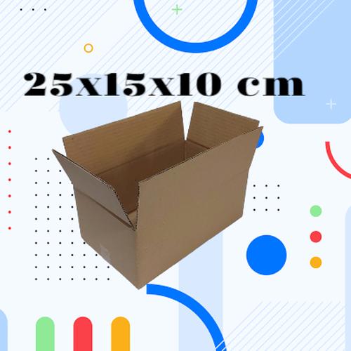 Jual Kardus packing 25x15x10 cm dus kecil packaging kecil luar polos ...