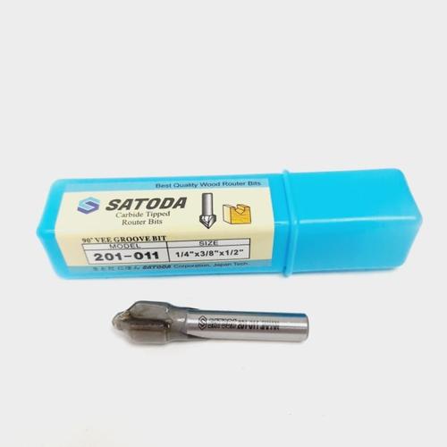 Jual SATODA Mata Profil/Router Vee Groove Bits 201-011 - Kota Depok ...