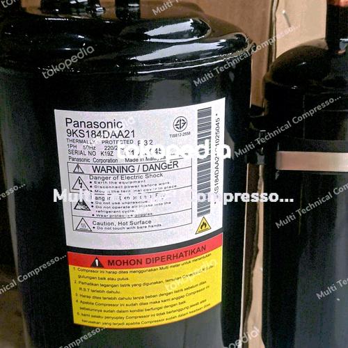 Jual KOMPRESSOR/COMPRESSOR PANASONIC 9KS184/9KS184DAA21 2PK R32 ...