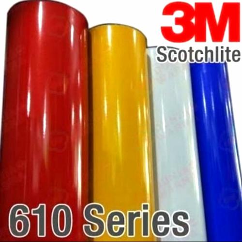 Jual Scotlite 3M 610 Sticker Reflective putih 60 cm x 45 meter ...