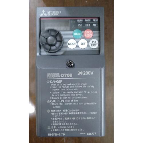 Jual INVERTER MITSUBISHI FR-D720-0.4K 0.4KW 22OV - Kota Bandung - Inverter Technology | Tokopedia