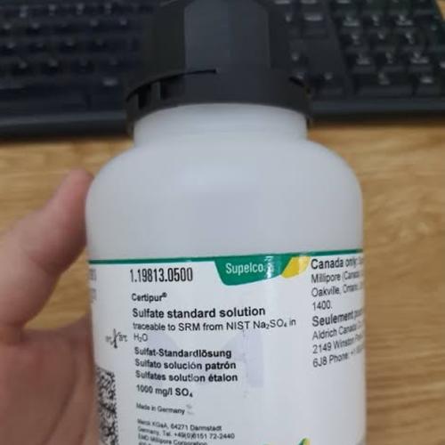 Jual Merck 1.19813.0500 Sulfate Standard Solution / Merck 119813 500ML ...