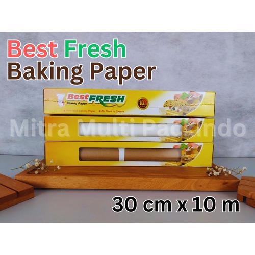 Jual Baking Paper Roll Best Fresh Kertas Roti Anti Lengket 30 cm x 10 M ...