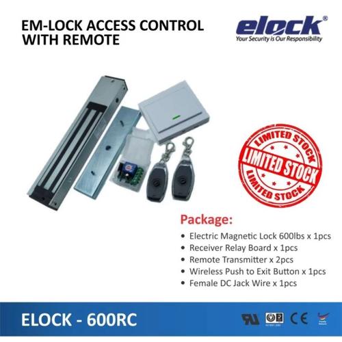Jual ELOCK | Magnetic Lock with Remote Control & Wireless Exit Button ...