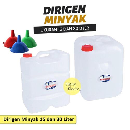 Promo Dirigen Dirijen Jerigen 15 30 L Liter - Minyak / Sabun / Air ...
