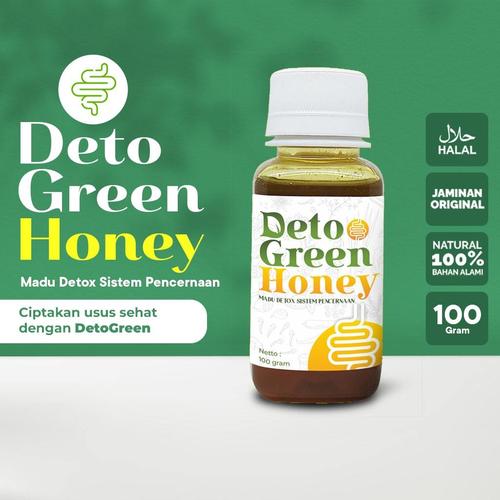 Jual Deto Green - Teh Herbal dan Madu Detox Sistem Pencernaan Teh Diet ...