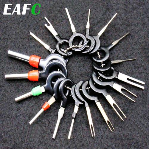 Jual Alat Lepas Pin Kabel Soket Terminal Skun 18 Pcs Wire Removal Tool ...