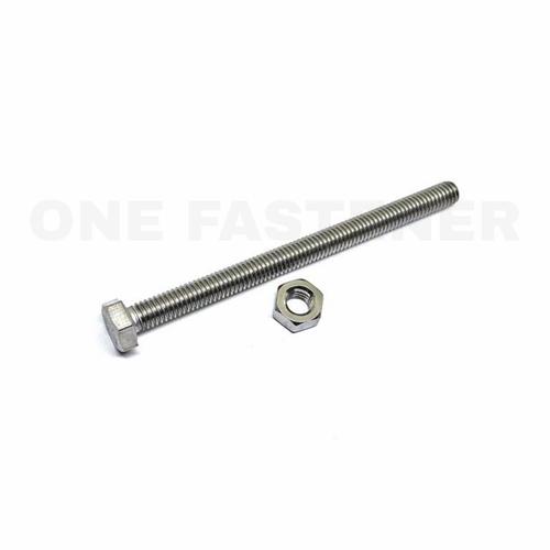 Jual Baut Mur M6x70 Stainless Steel Anti Karat sus 304 Baut 10 m6 6mm x ...