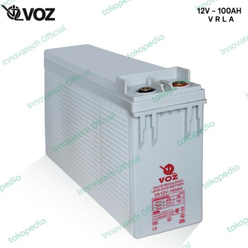 Promo VOZ VA12-100FT Front Terminal 12V 100Ah FT100 Battery accu aki ...