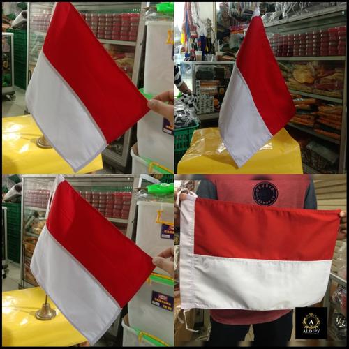 Jual Bendera Mobil Merah Putih bahan katun ukuran 30cm×40cm - Jakarta ...