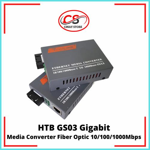Jual Netlink HTB GS03 HTB-GS03 Gigabit Single mode Media Converter - Jakarta Pusat - Cinay Store ...