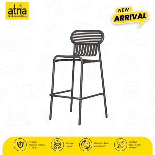 Promo Kursi Metal Multifungsi Atria Ben Steel High MC22095B Dark Brown ...