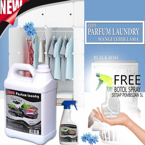 Promo Parfum Laundry 5 Liter Metanol Base Black rose dll bonus botol ...