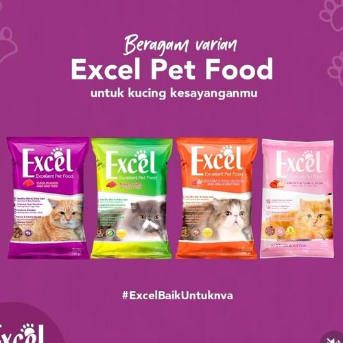 Jual makanan kucing excel 500gr - excel catfood 500gr freshpack Excel ...
