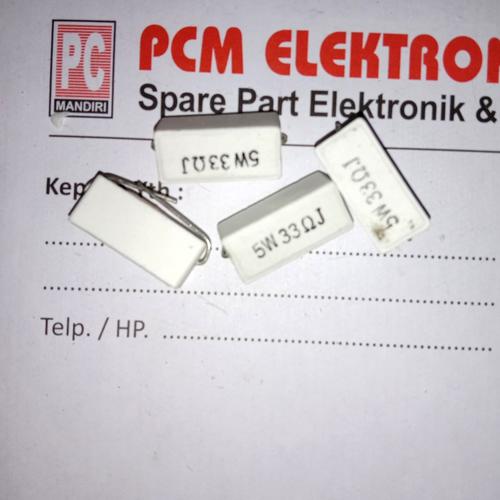 Jual R 33 ohm 33R 33Ohm 5w 5watt 5 watt Resistor - Kota Depok - PCM ...