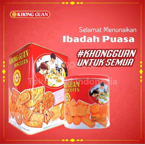 Promo Biskuit Kaleng Khong Guan 1600 gr|Khong Guan Kaleng Merah 650gr ...