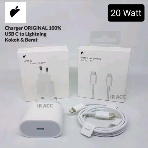 Jual Charger IP ORIGINAL 100% IP 13 Pro Type C Lightning 20W Support ...