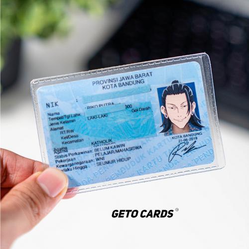 Promo Sampul Pelindung Kartu Anti Gores Untuk KTP ID CARD Design Anime ...