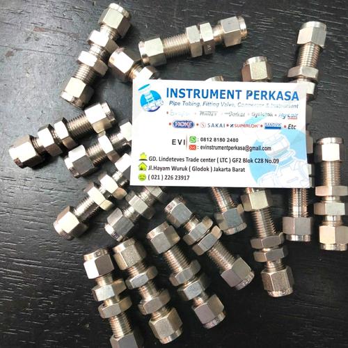 Jual union bulkhead 1/8 OD x 1/8OD SS316 Ex Korea - Jakarta Barat - CV ...