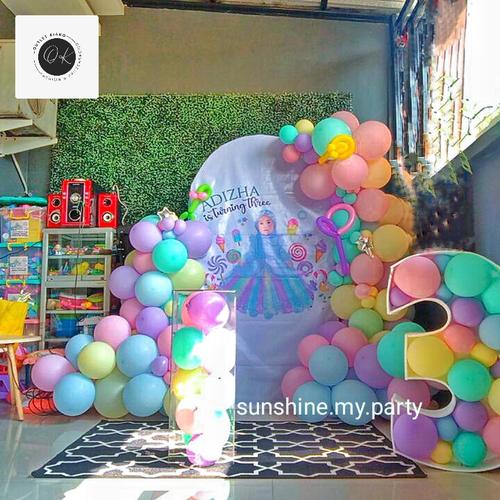 Jual Backdrop Paket Silver ultah 1 layer Ukuran 1x2m - Kab. Bogor ...