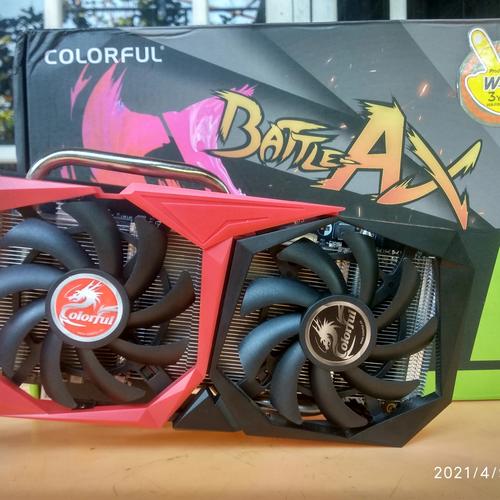 Jual vga card GTX 1650 Gddr6 colorful heatsink + backplate - Kab. Lahat ...