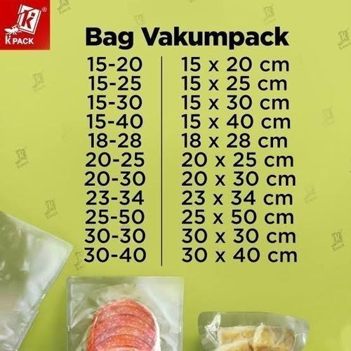 Jual KPack Bag Vakum pack 30x30 cm Plastik Kemasan Kedap Udara Frozen ...