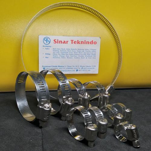Jual STAINLESS HOSE CLAMP / KLEM SELANG " 1 INCH " - Jakarta Barat ...