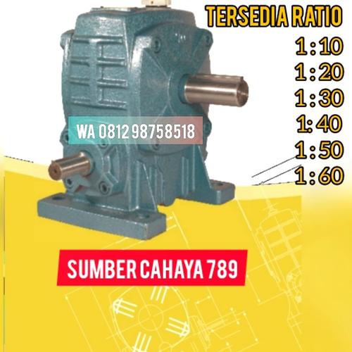 Jual SPEED REDUCER GEAR BOX WPA 135 berbagai pilihan Ratio - Kota ...