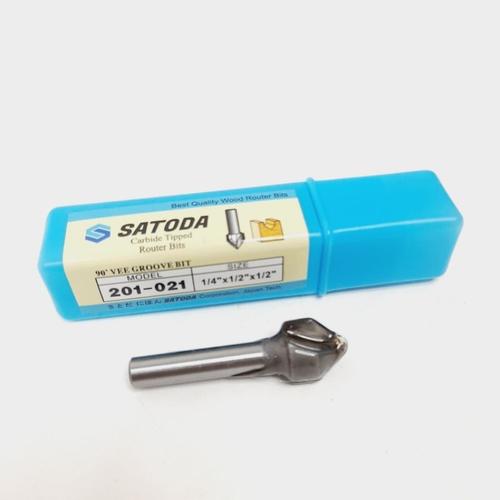 Jual SATODA Mata Profil / Router Vee Groove Bits 201-021 - Kota Depok ...