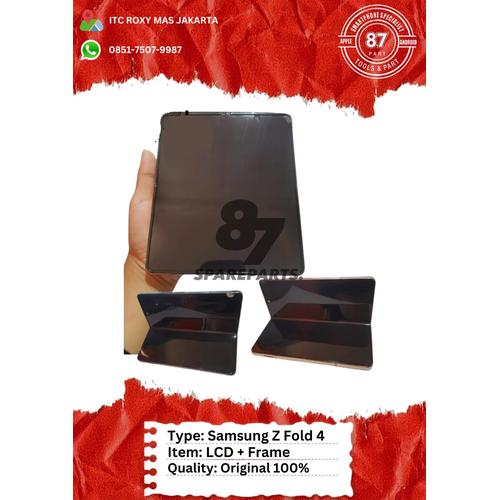 Jual Lcd + Frame Samsung Z Fold 4 Fullset Touchscreen Original Quality ...