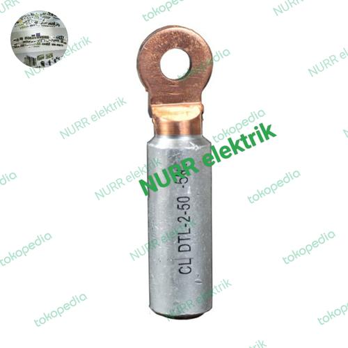 Jual Skun Kabel Bimetal Skun AL-CU DTL 50mm-M10 CL - Jakarta Pusat ...