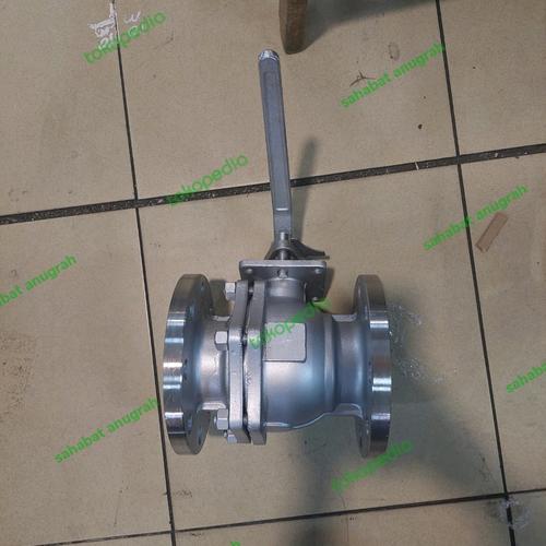 Jual ball valve / stop kran stainless 304 flange jis 10k 3inch DN 80 - Jakarta Barat - Sahabat ...