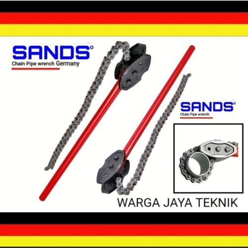 Jual Chain pipe wrench 16 inch kunci pipa rantai 16 inch Sands ...