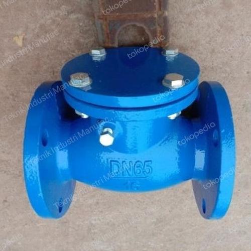Jual SWING Check Valve Cast Iron Flange JiS 10k 4" inch DN 100 ...
