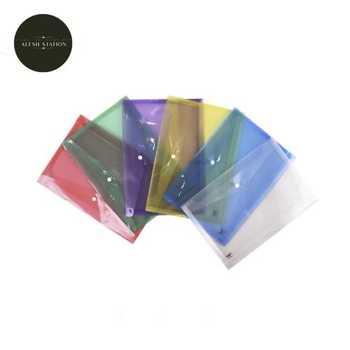 Jual Map kancing Folio F4 Folder one (12 Pcs) punggung - Transparant ...