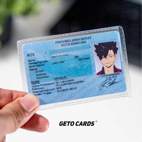 Promo Sampul Pelindung Kartu Anti Gores Untuk KTP ID CARD Design Anime ...