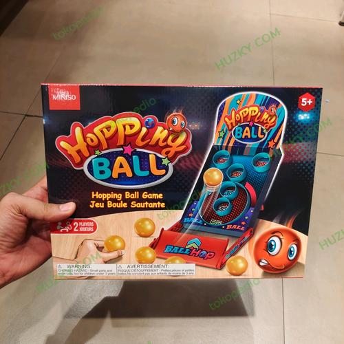 Jual MINISO 🆕 Board Game Hopping Ball (1 Game Board, 6x Balls, 2x ...