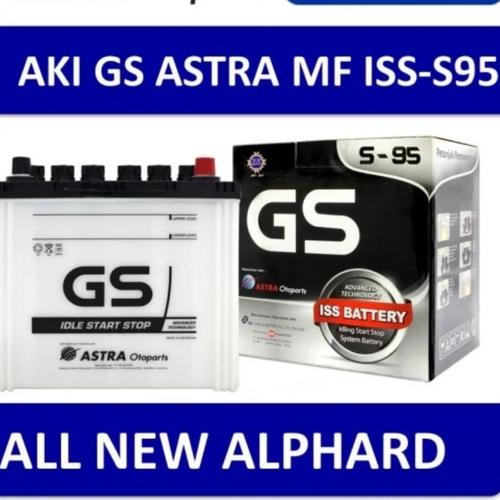 Jual Aki Mobil Original Toyota Alphard Transformer GS Astra S-95 / S95 ...