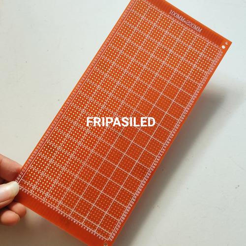 Jual Papan Pcb Bolong Bolong ukuran 10cm x 22cm Pcb bolong bolong ...