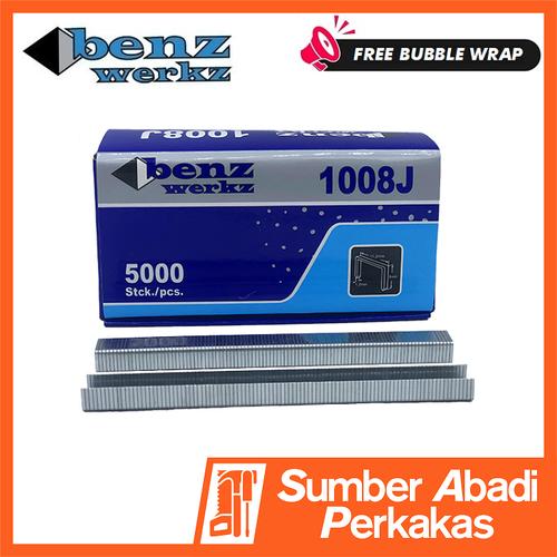 Jual BENZ 1008J Isi Mesin Staples U Mata Paku Tembak Nailer Gun Jok ...